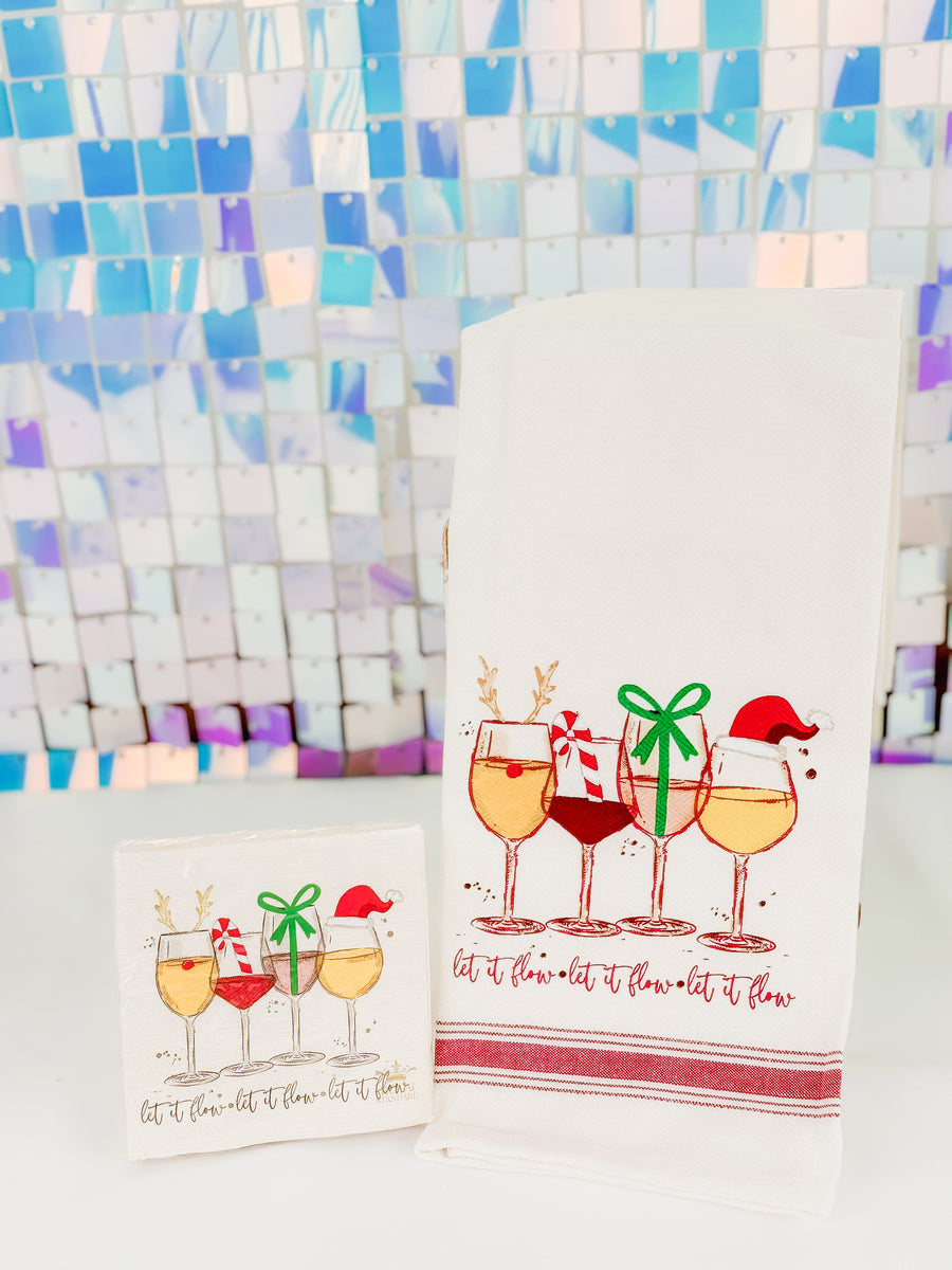 Let It Flow Hand Towel – NOLA BOO