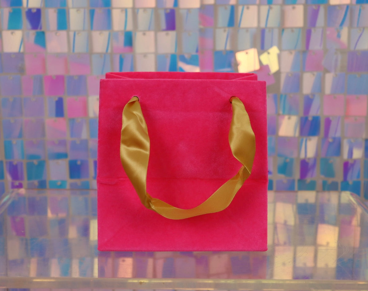 Patisserie Flocked Gift Bag 6" x 6" x 5" – NOLA BOO