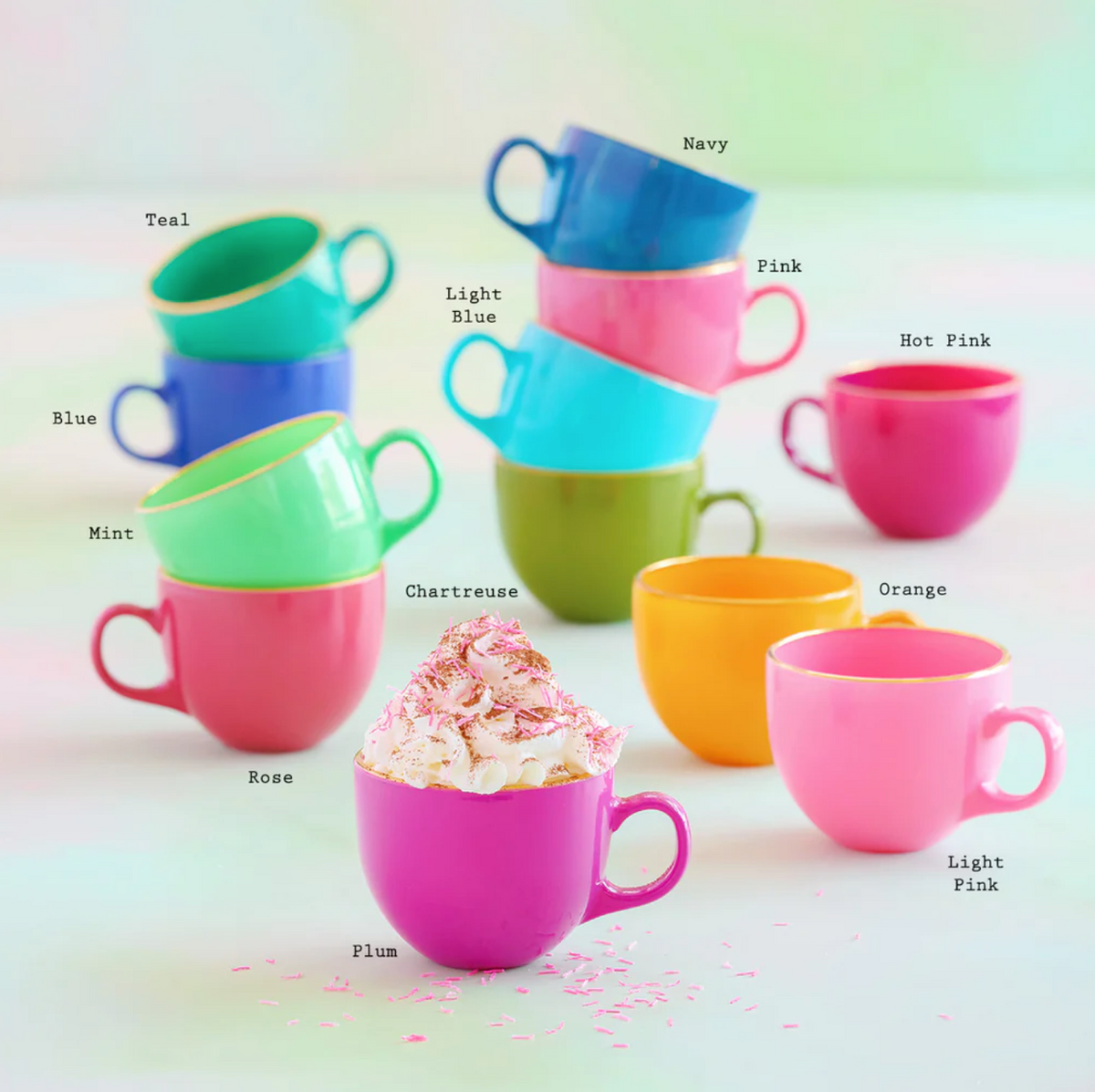 Sugar Plum Mugs In 12 Colors – NOLA BOO