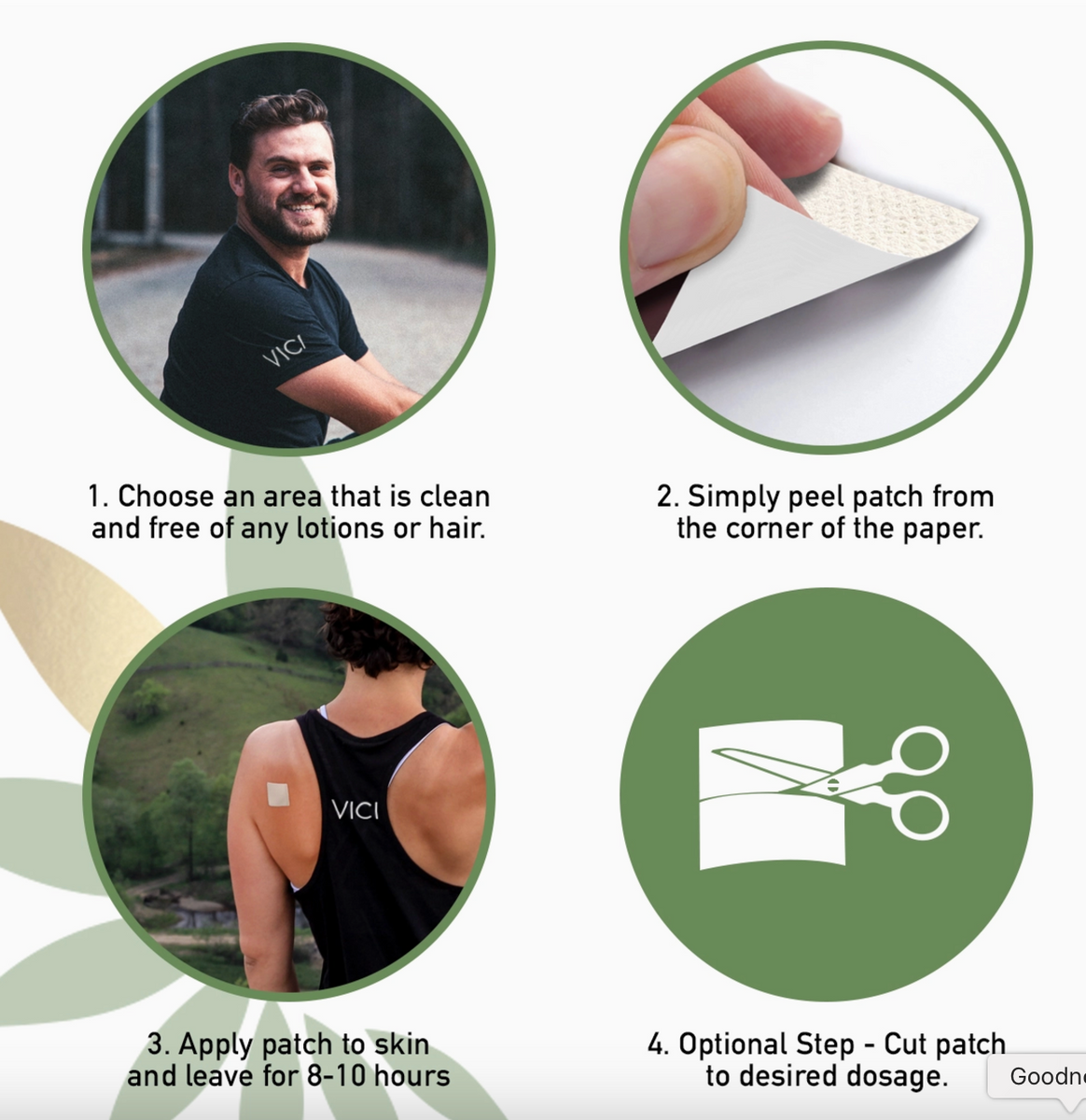 Vici Scatter Brain Natural Attention Support Patches – NOLA BOO