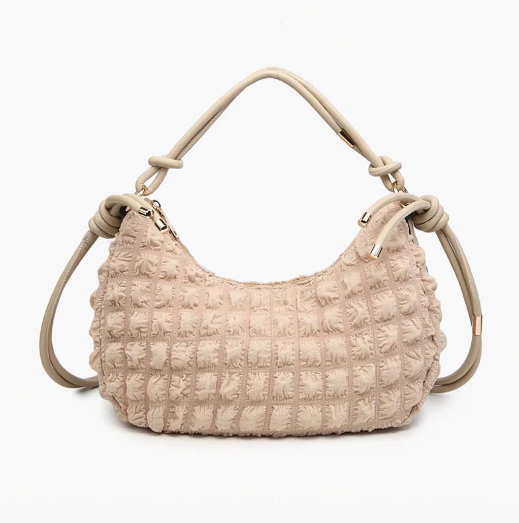 Nelly Quilted Nylon Shoulder Bag In 3 Colors – NOLA BOO