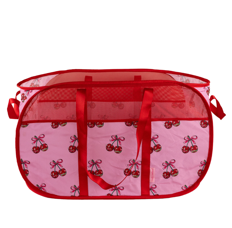 Printed Pop Up Tote With Mesh In 3 Options – NOLA BOO