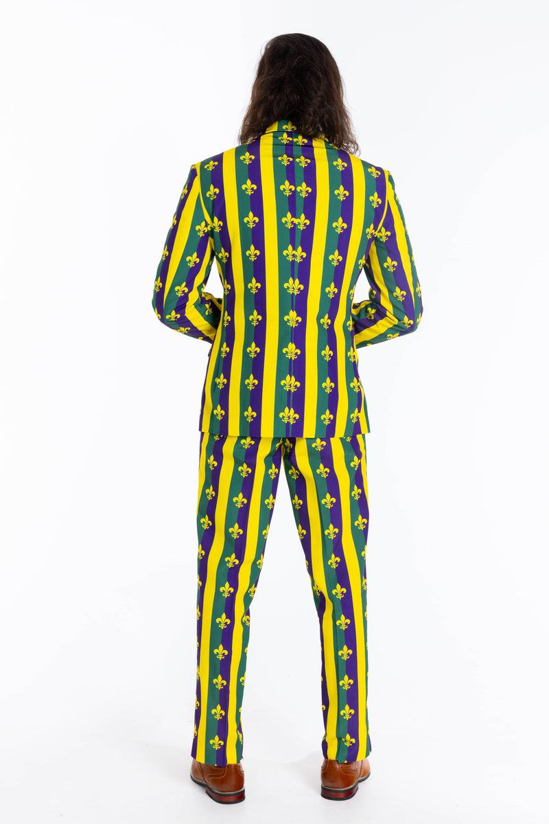 Men's Mardi Gras Beignets For Breakfast Suit Jacket And Pants (SOLD SE ...